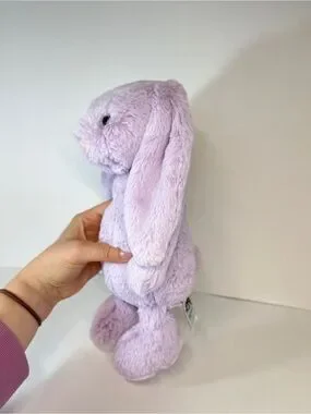 Toys | Jellycat Medium Bashful Lilac Purple Bunny Rabbit Plush Stuffed ...